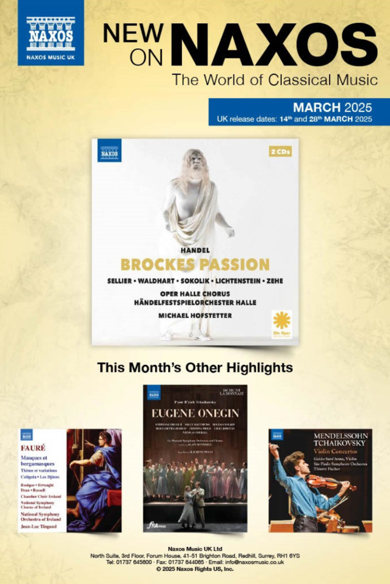 Naxos Music UK Ltd – Classical Music Distribution and Marketing